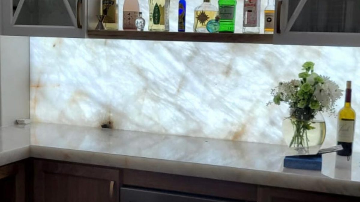 Backlit Backsplash Backlit Countertops For Your Home | Amberlite